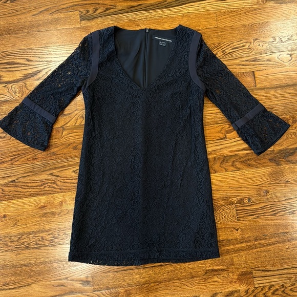 French Connection | Dresses | Lace Cocktail Dress Dark Navy | Poshmark